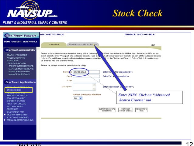 One-Touch Support Training | PPT
