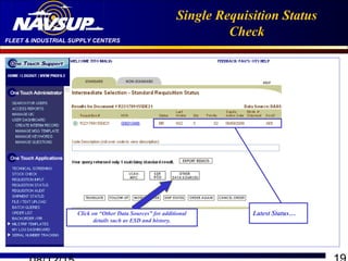 One-Touch Support Training | PPT