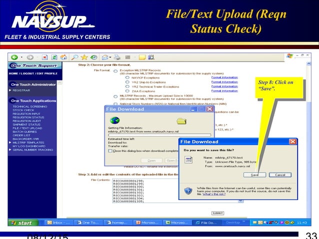 One-Touch Support Training | PPT