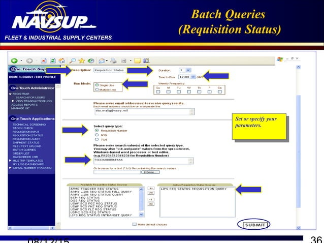 One-Touch Support Training | PPT