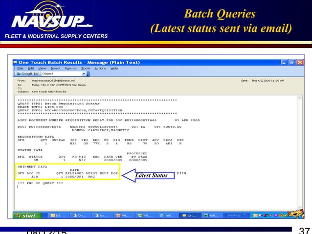 One-Touch Support Training | PPT