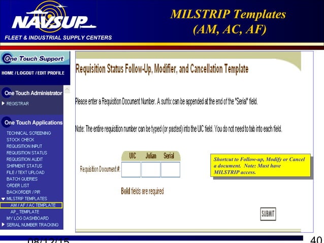 One-Touch Support Training | PPT