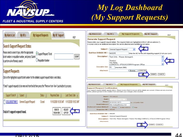 One-Touch Support Training | PPT