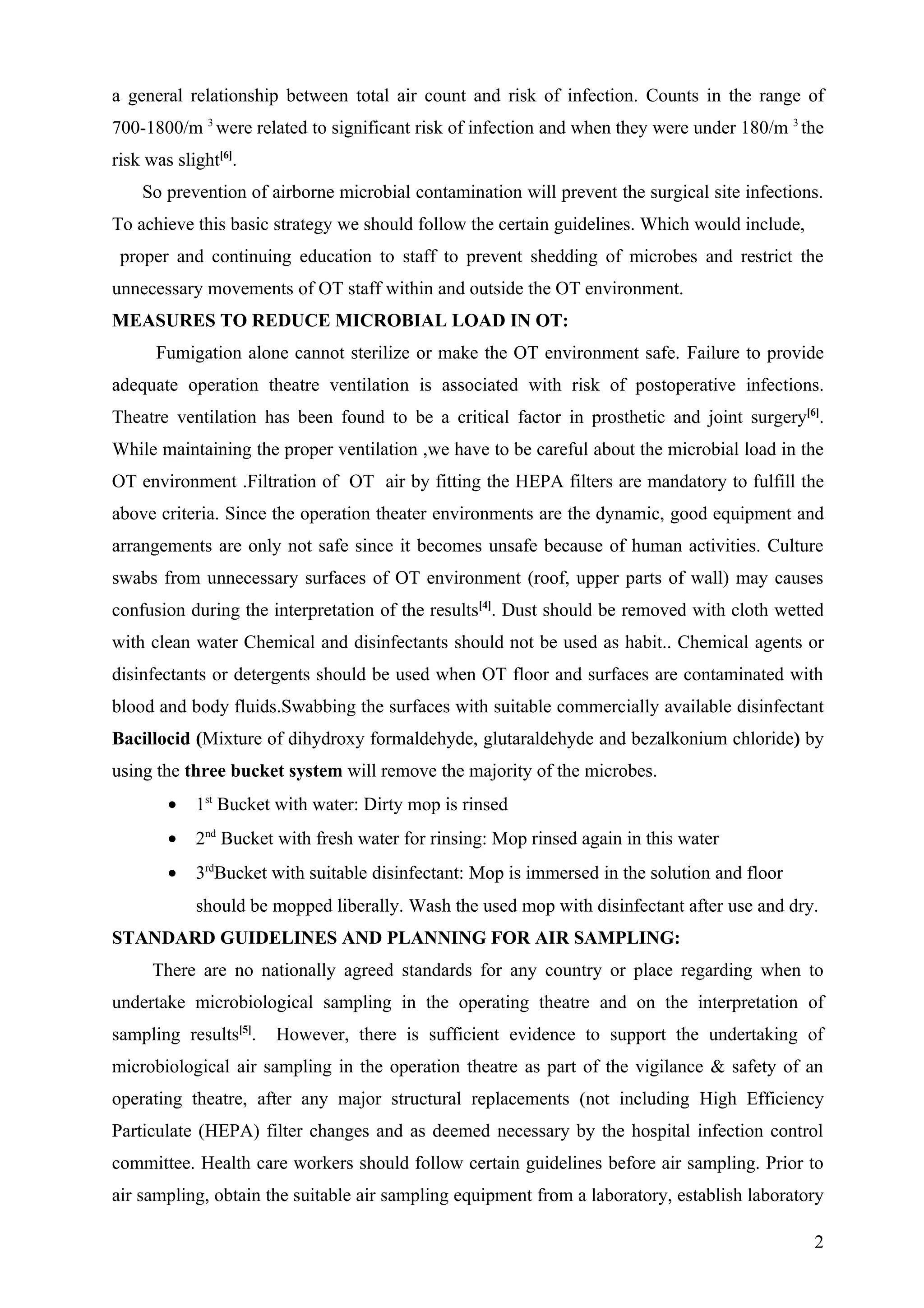 Ot surveillance | DOC