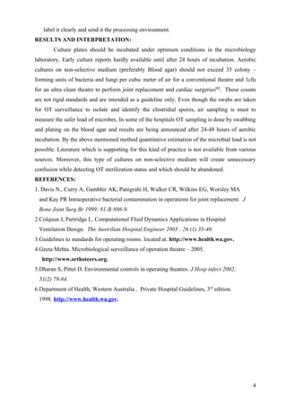 Ot surveillance | DOC