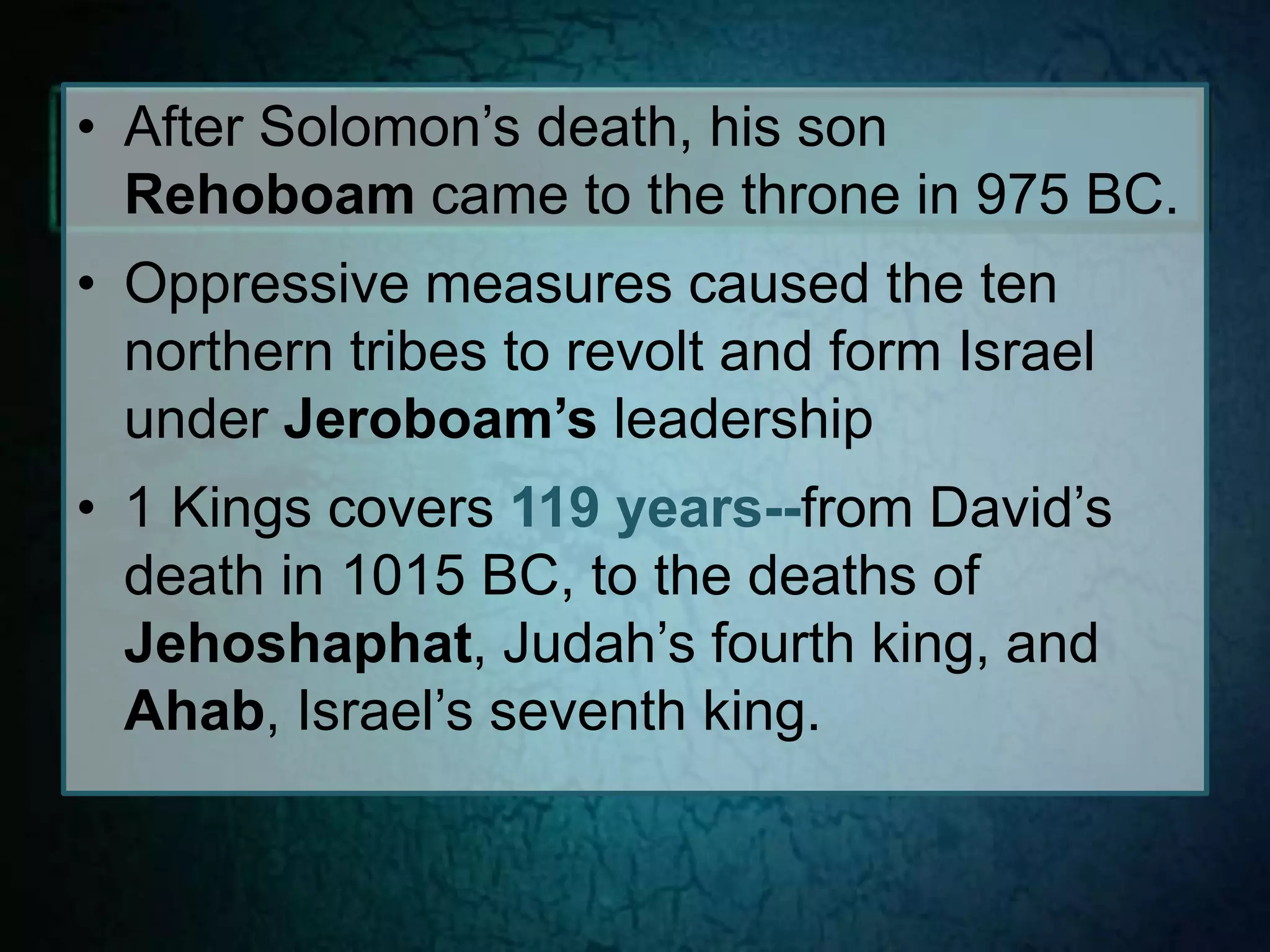 Old Testament Survey | PPT