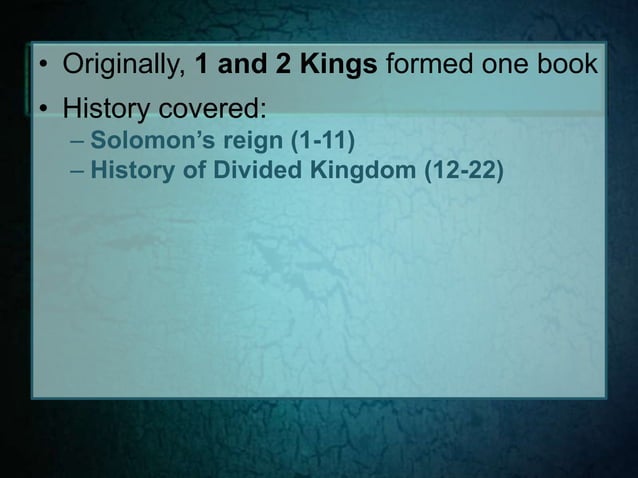 Old Testament Survey | PPT