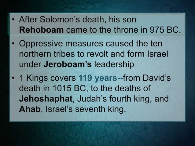 Old Testament Survey | PPT