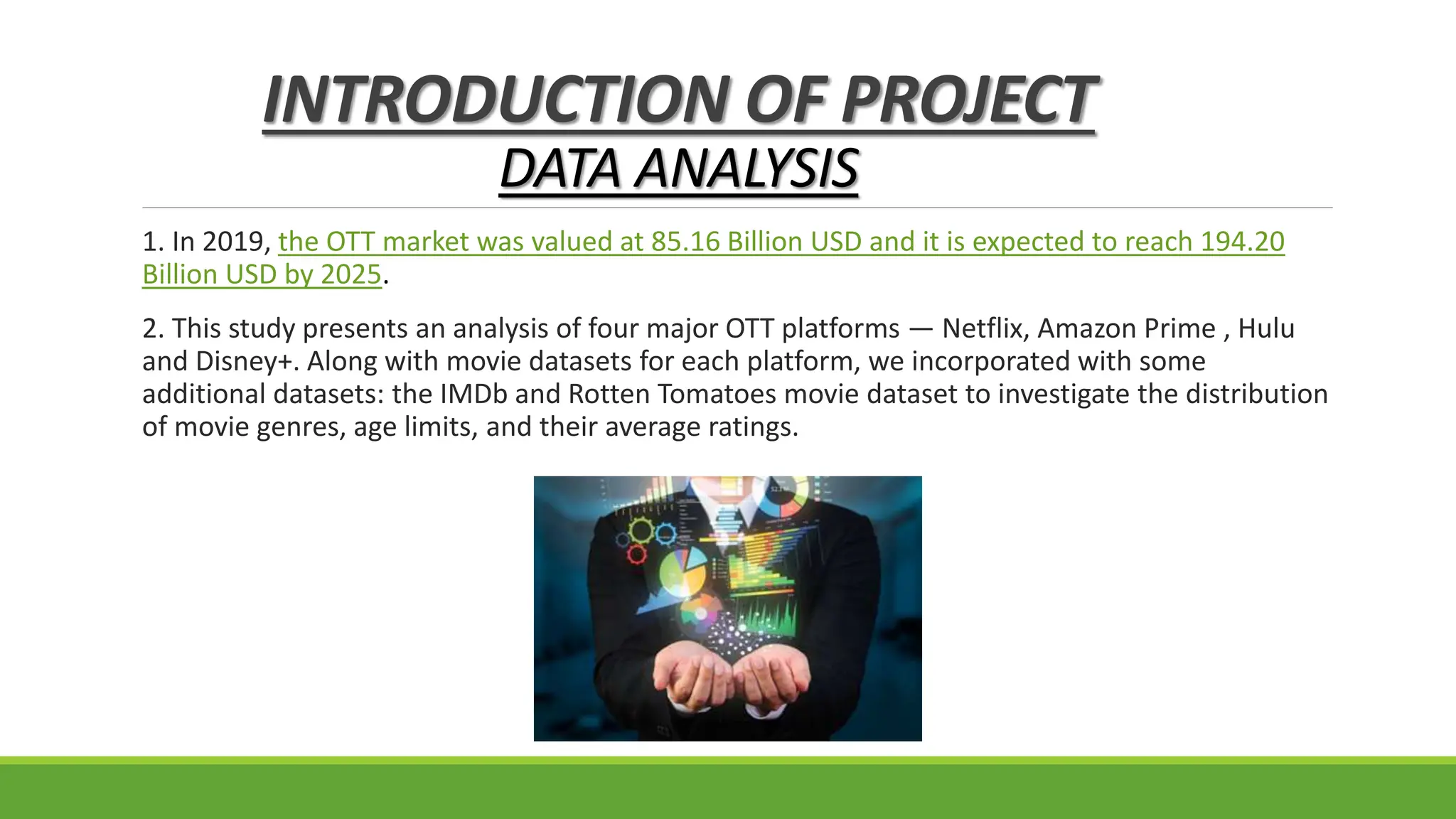 Technology used in Ott data analysis project | PPTX