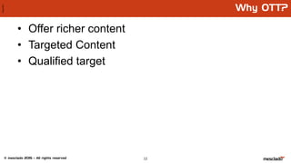 OTT Distribution (Over The Top) | PPT