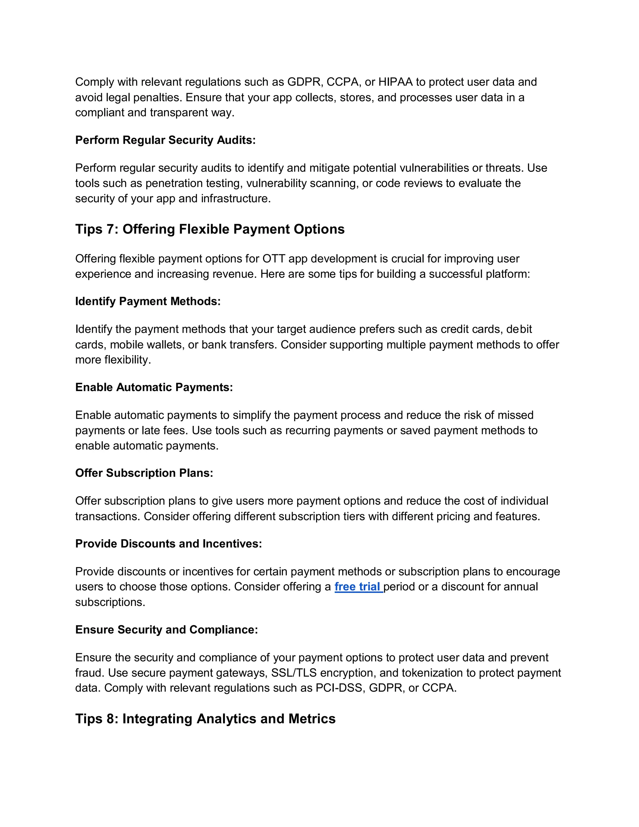 OTT App Development_ Tips for Building a Successful Platform. | PDF | Home Entertainment Systems ...