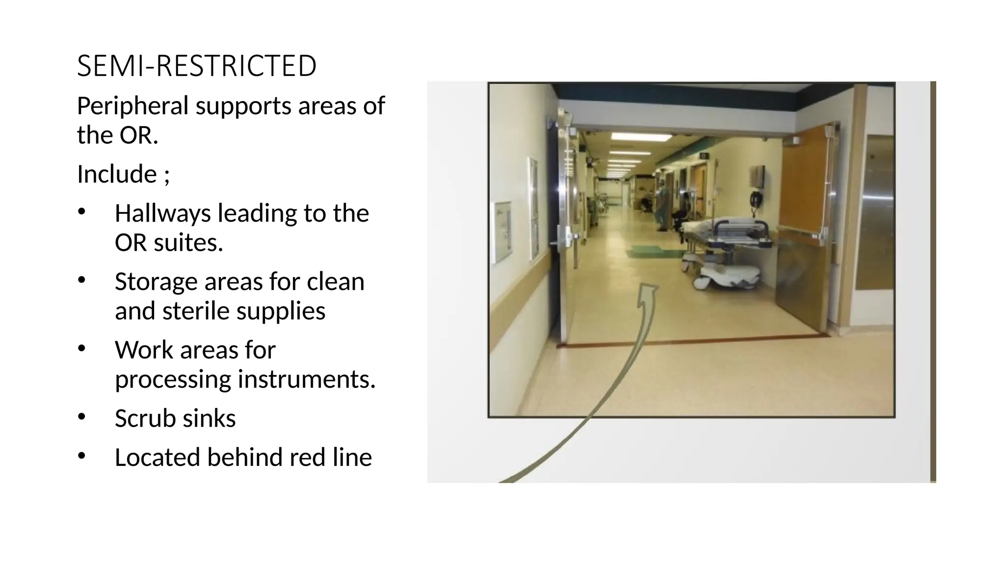 operating theathre zone and colour coding | PPTX