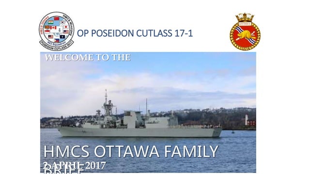CO's presentation - HMCS Ottawa - April 2017 | PPT