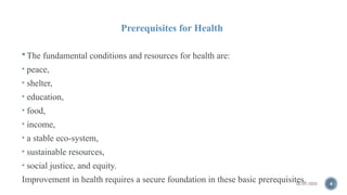 Ottawa Charter: A blueprint for the Healthier communities | PPTX