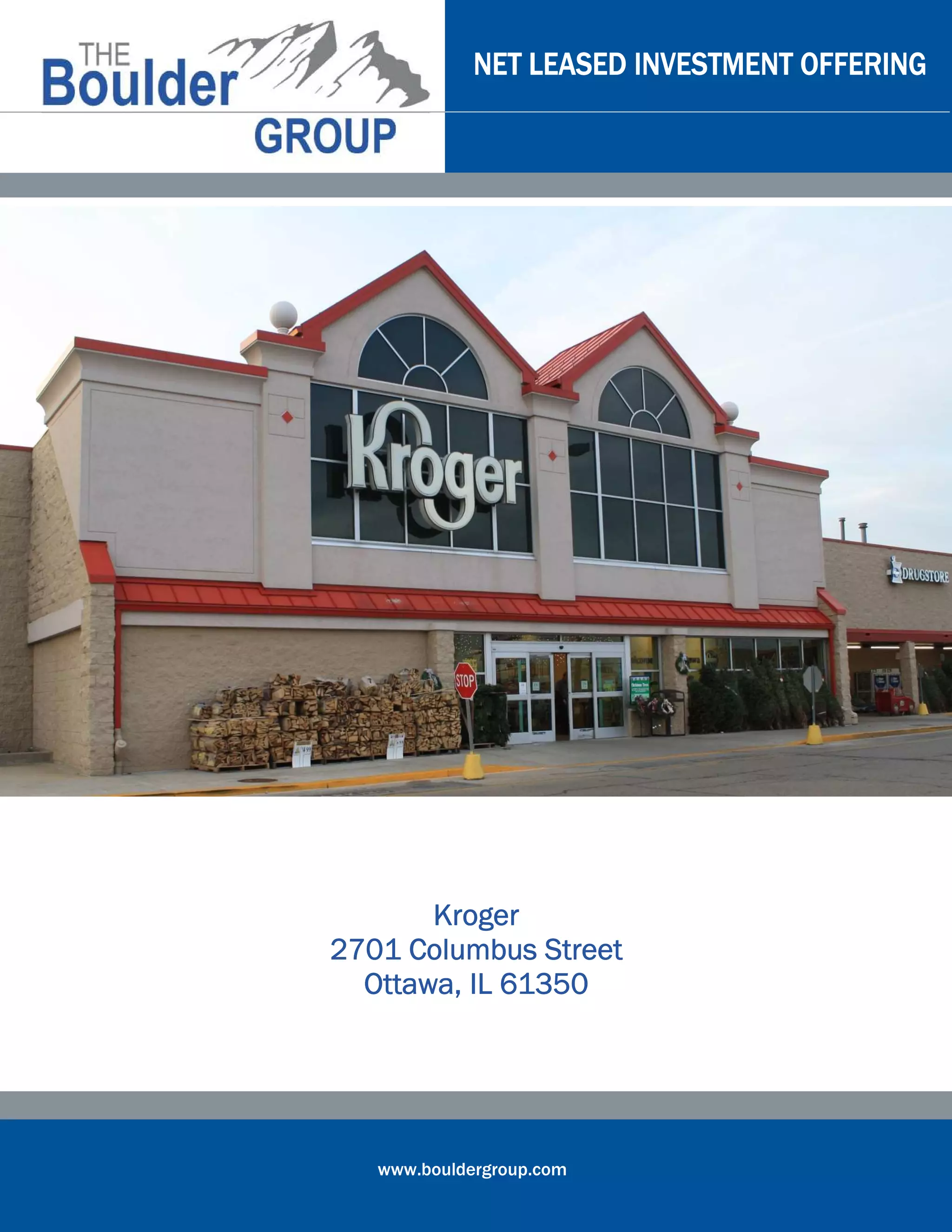 Net Lease Kroger For Sale | PDF | Retail Industry | Industries