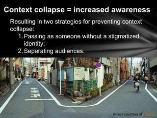 Context Collapse on Social Networking Sites | PPTX