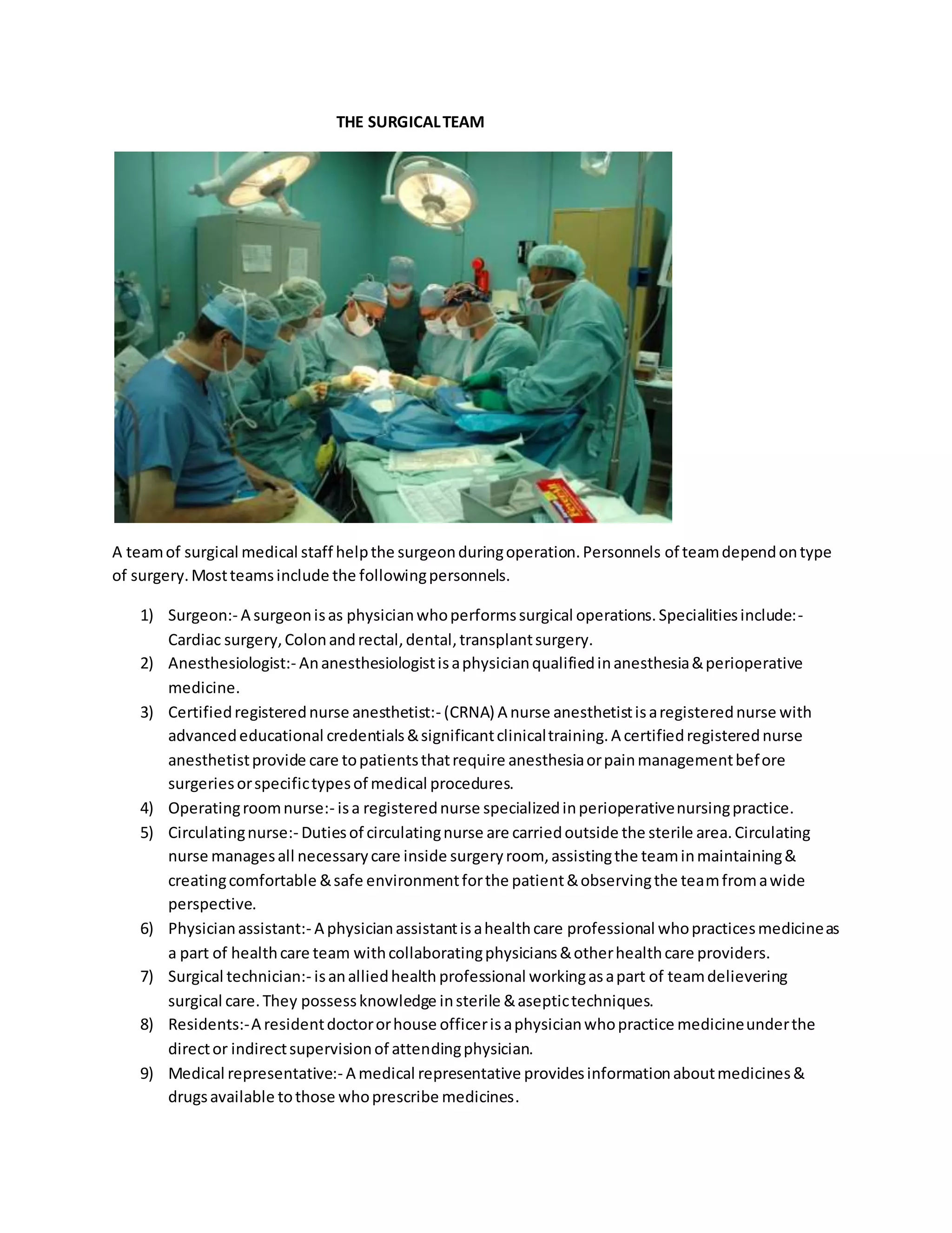 Ot techniques | DOCX