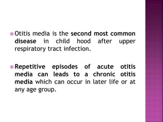 Ottis media n.pptx otitis media infection | PPTX