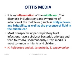 Otitis media basic concepts | PPT