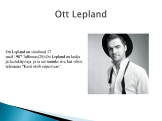 Ott Lepland | PPTX
