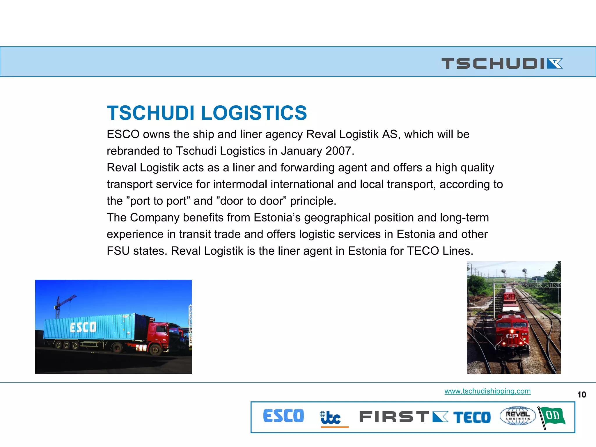 Tschudi Group Presentation | PPT