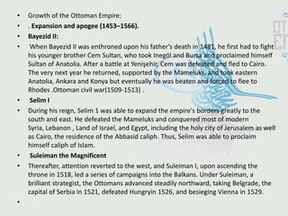 Ancient Ottoman Empire | PPTX