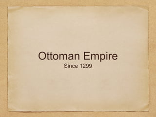 Ottoman Empire | PPT