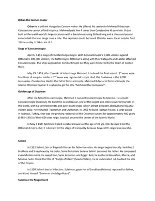 Ottoman empire | PDF