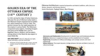 Ottoman history.pptx OTTOMAN EMPIRE ,LIFESTYLE,WARS ,ESTABLISHED | PPTX