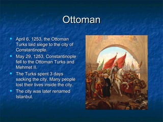 Ottoman, safavid, and mughal empires | PPT