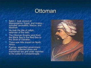 Ottoman, safavid, and mughal empires | PPT