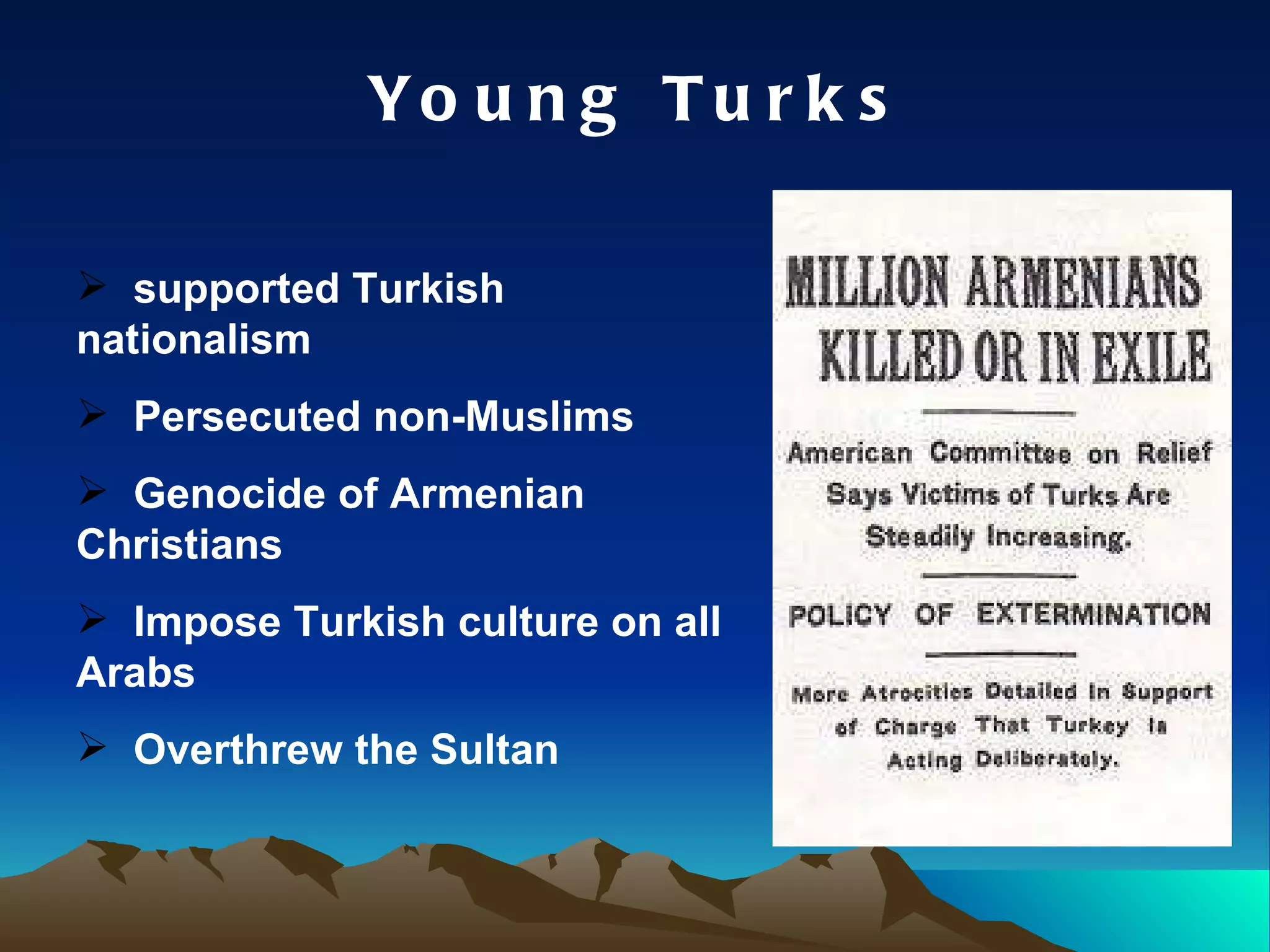 Ottoman Empire to WWI | PPT