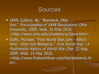 Otto Von Bismarck | PPT