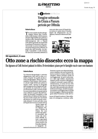 Otto zone a rischio dissesto ecco la mappa | PDF