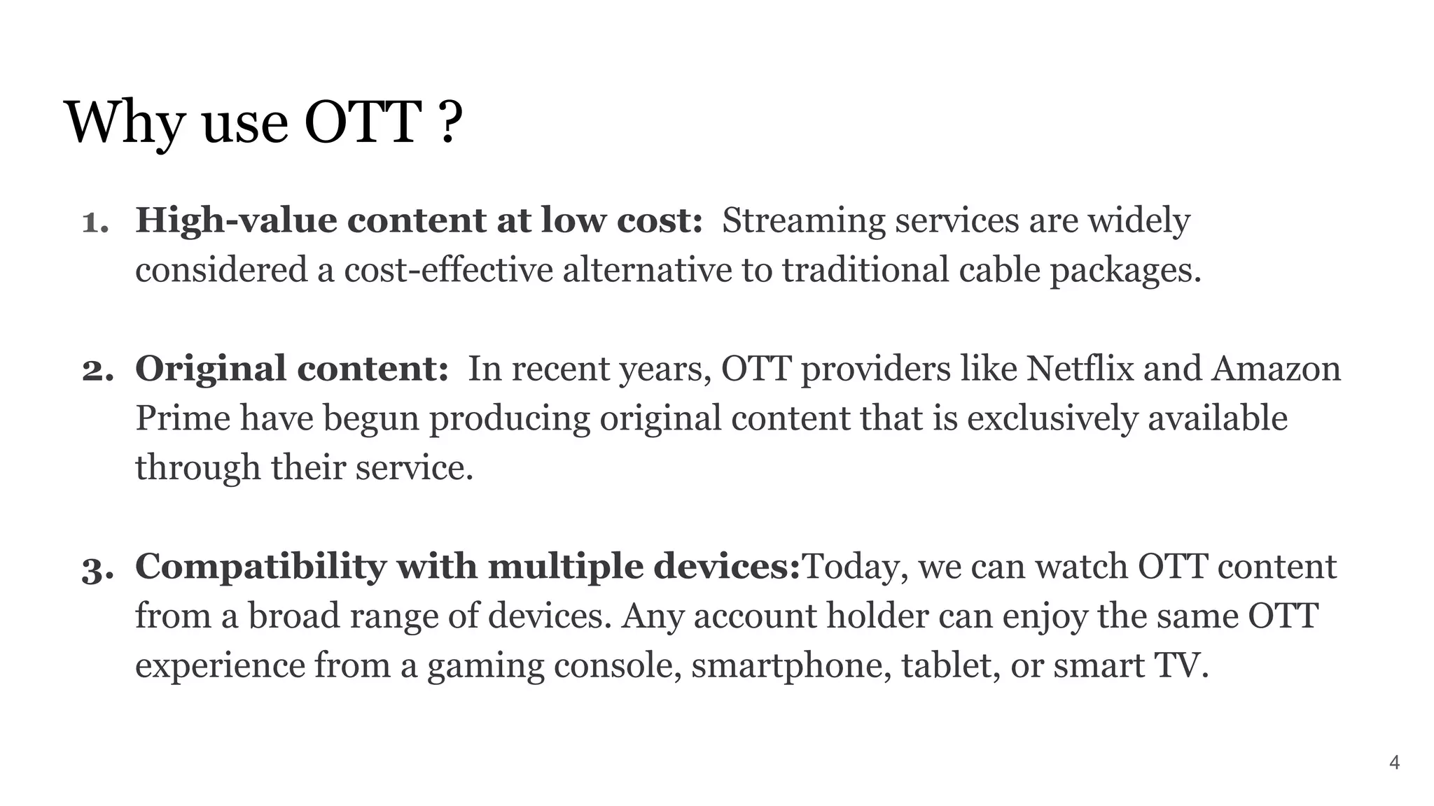 Ott platform | PPTX
