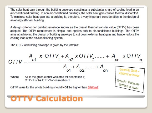 Ottv calculation | PPTX