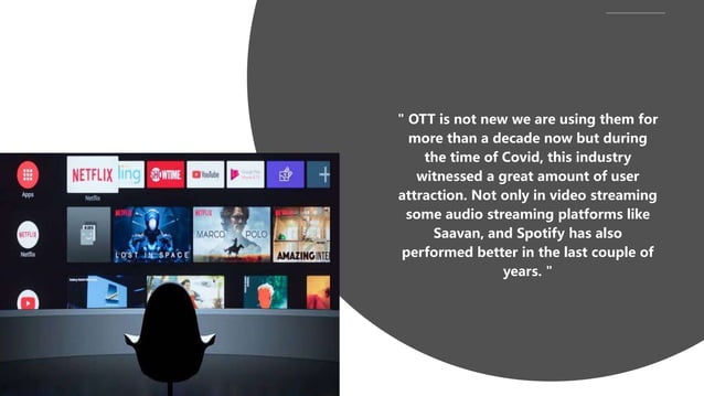 OTT vs Theatre.pptx | Home Entertainment Systems | Consumer Electronics