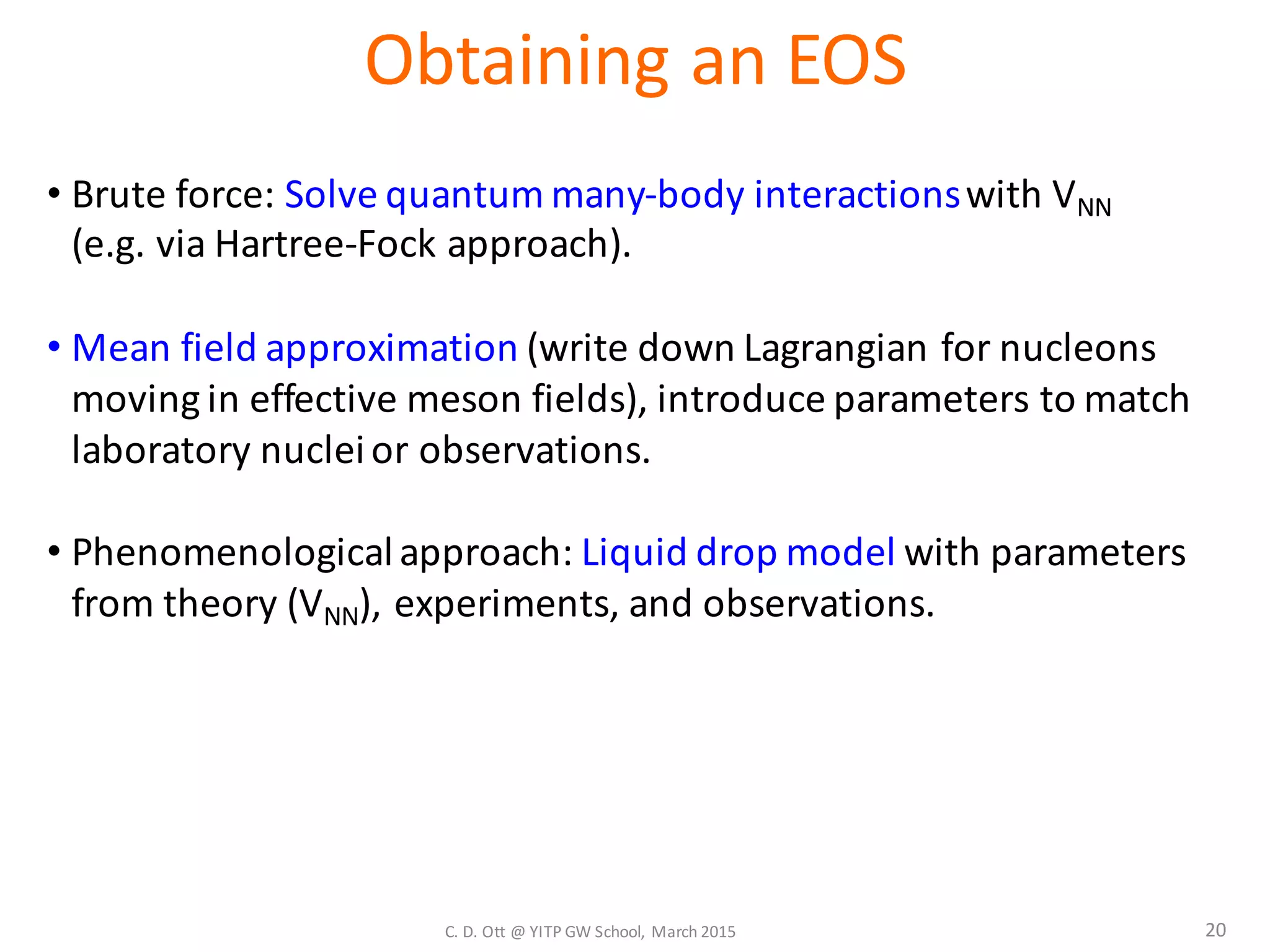 Physics, Astrophysics & Simulation of Gravitational Wave Source ...