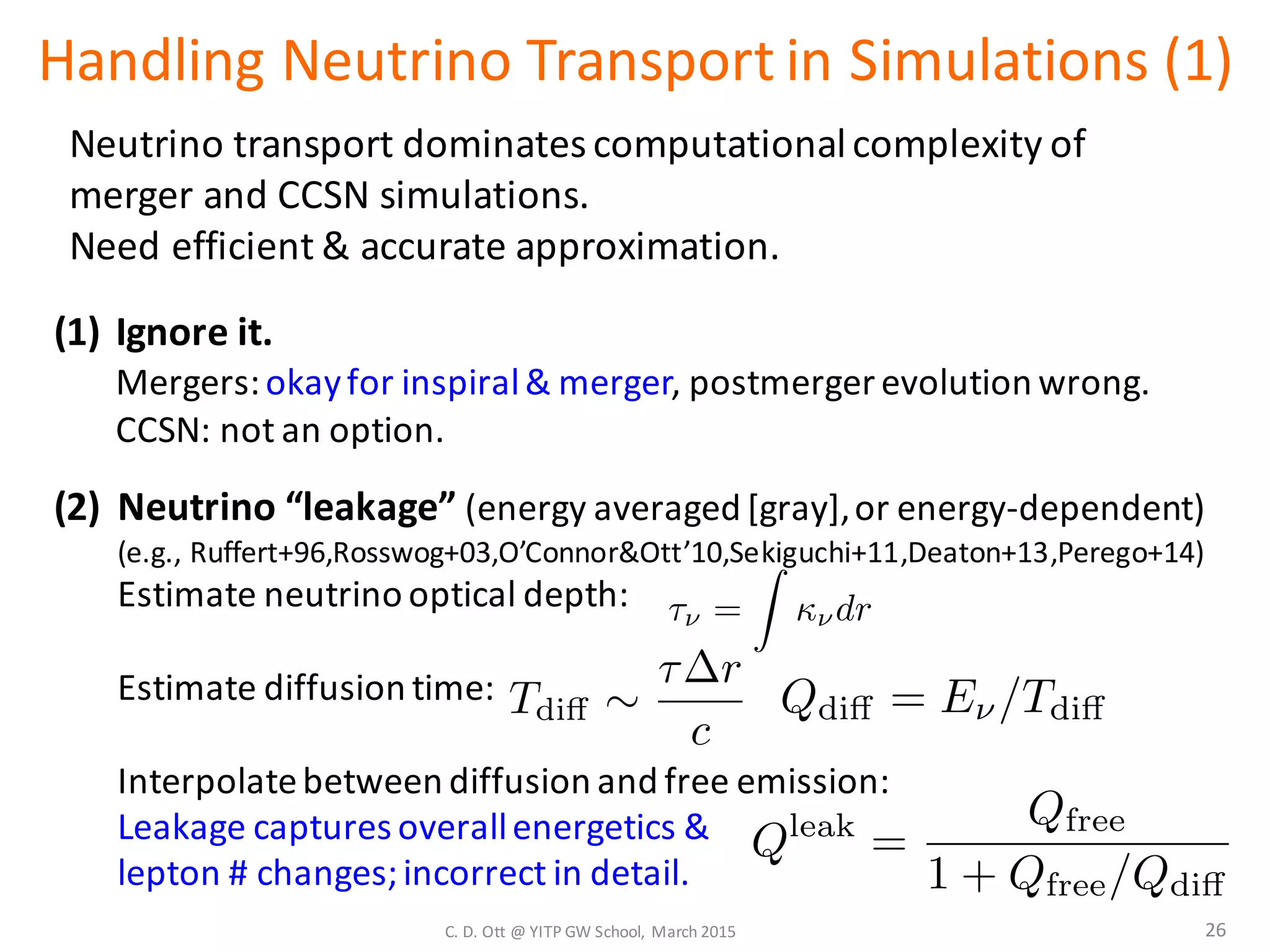 Physics Astrophysics And Simulation Of Gravitational Wave Source