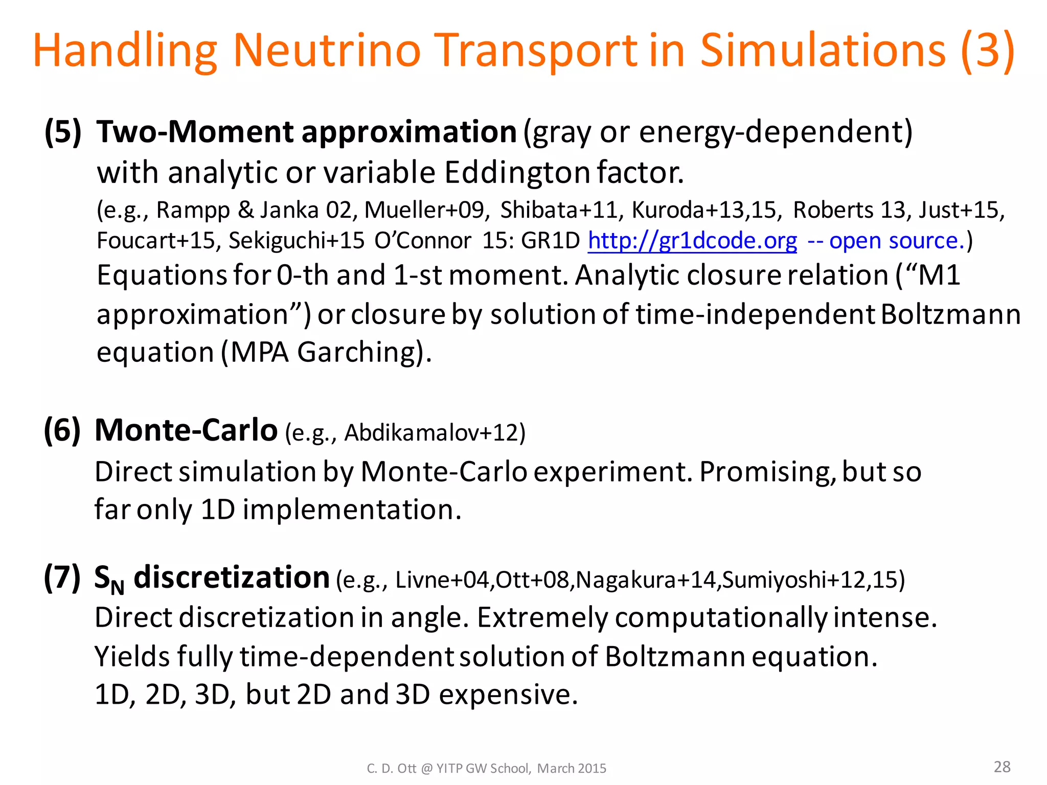 Physics, Astrophysics & Simulation of Gravitational Wave Source ...