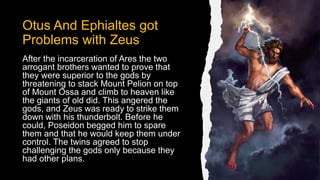 Otus and Ephialtes | PPTX
