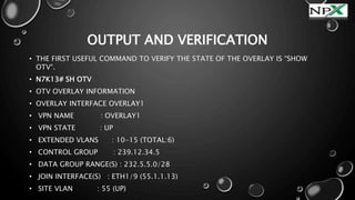 OTV Configuration | PPT
