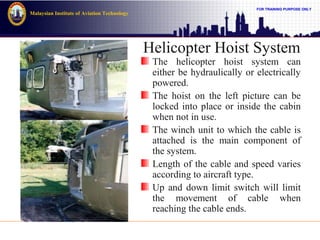 Emergency and role equipment of Helicopter | PPT