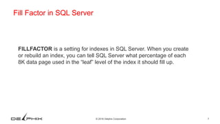 War of the Indices- SQL Server and Oracle | PPT