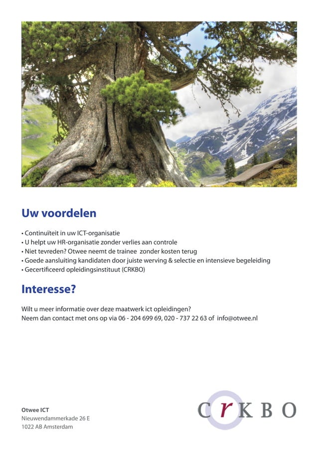 Otwee brochure | PDF