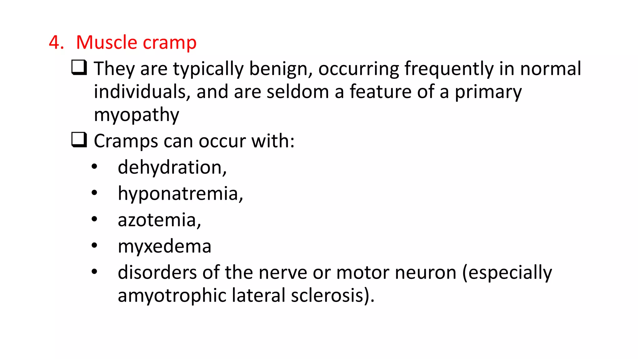 Approach to myopathy | PPTX