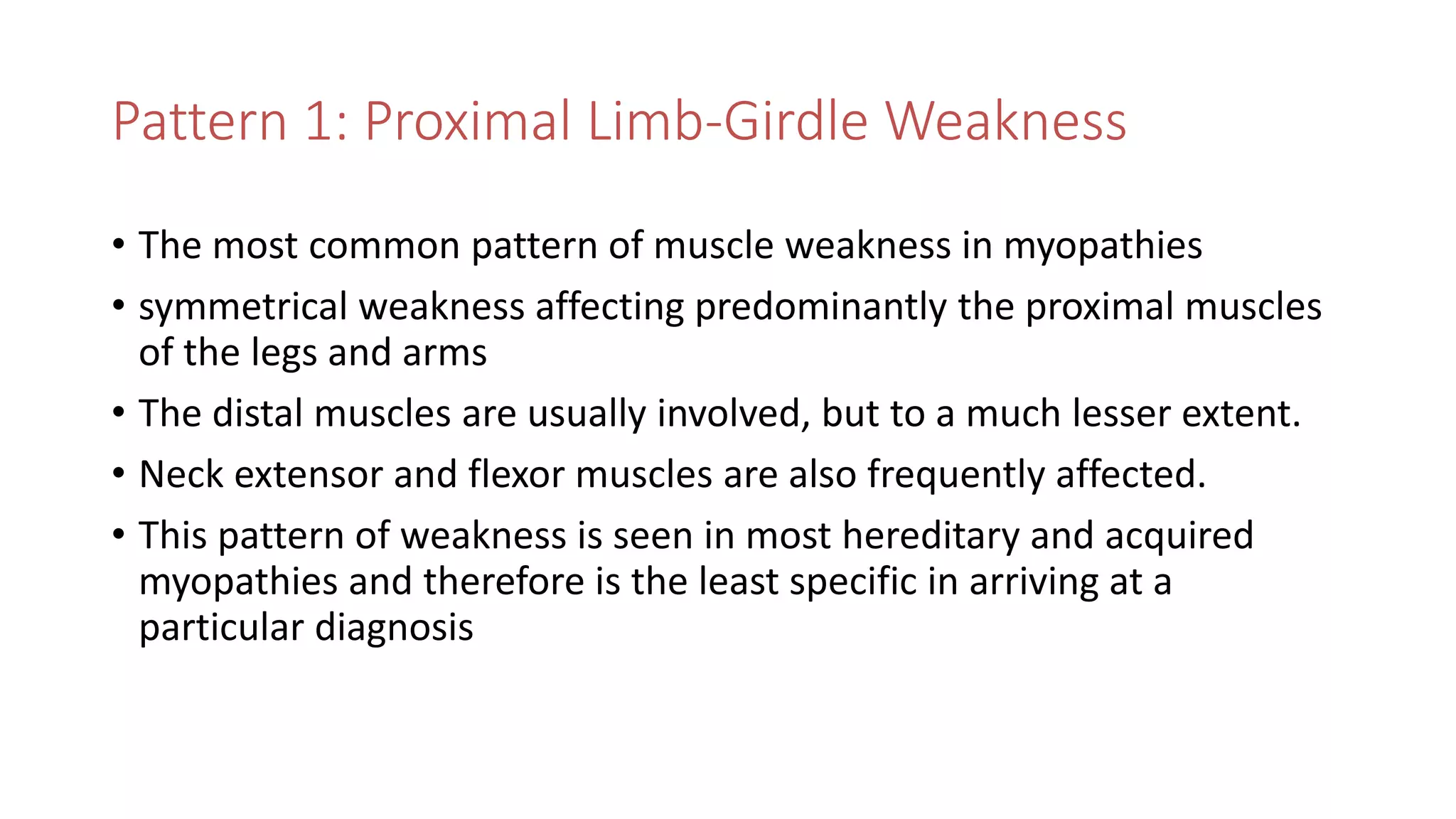 Approach to myopathy | PPT