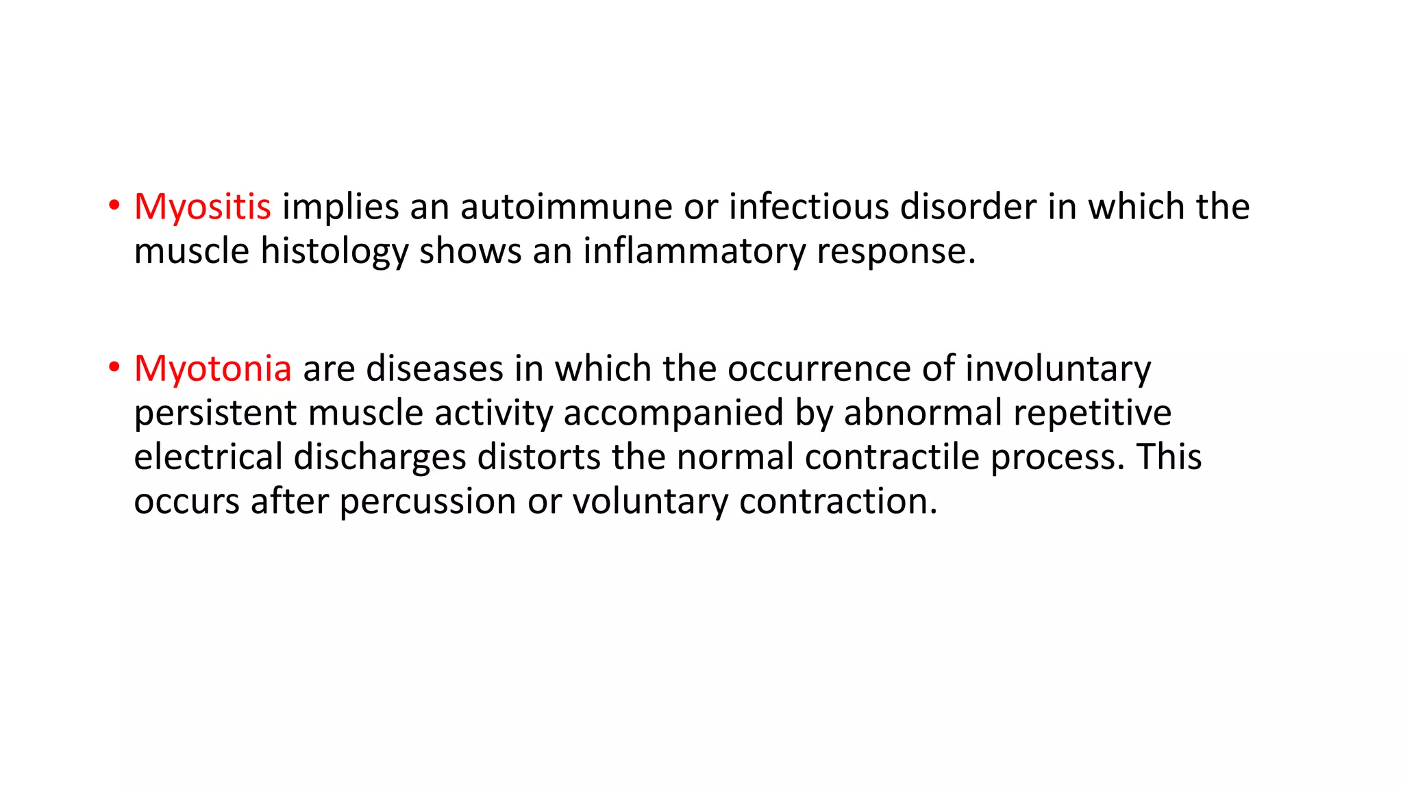 Approach to myopathy | PPTX