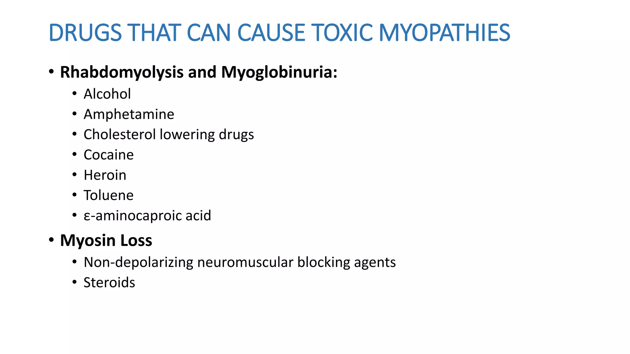 Approach to myopathy | PPTX
