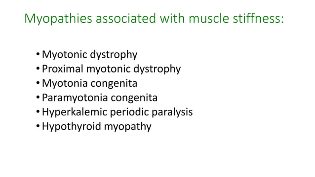 Approach to myopathy | PPTX | Physical Therapy | Wellness
